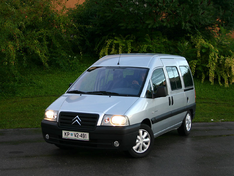 Citroen Jumpy technical specifications and fuel economy
